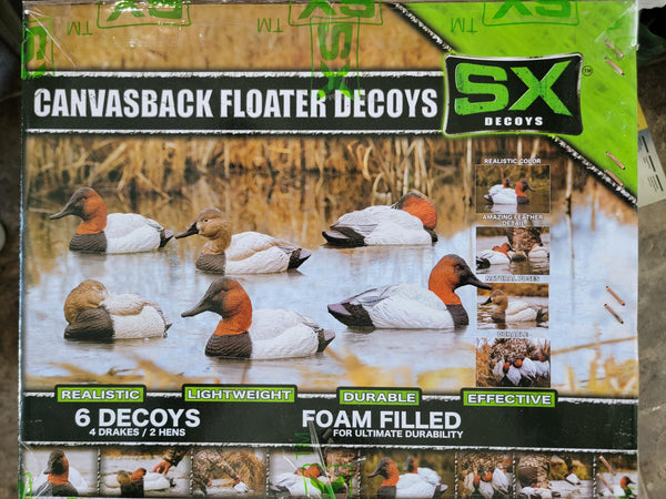 SX Canvasback Duck Decoys - SX Decoys