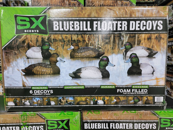 SX Bluebill Duck Decoys - SX Decoys